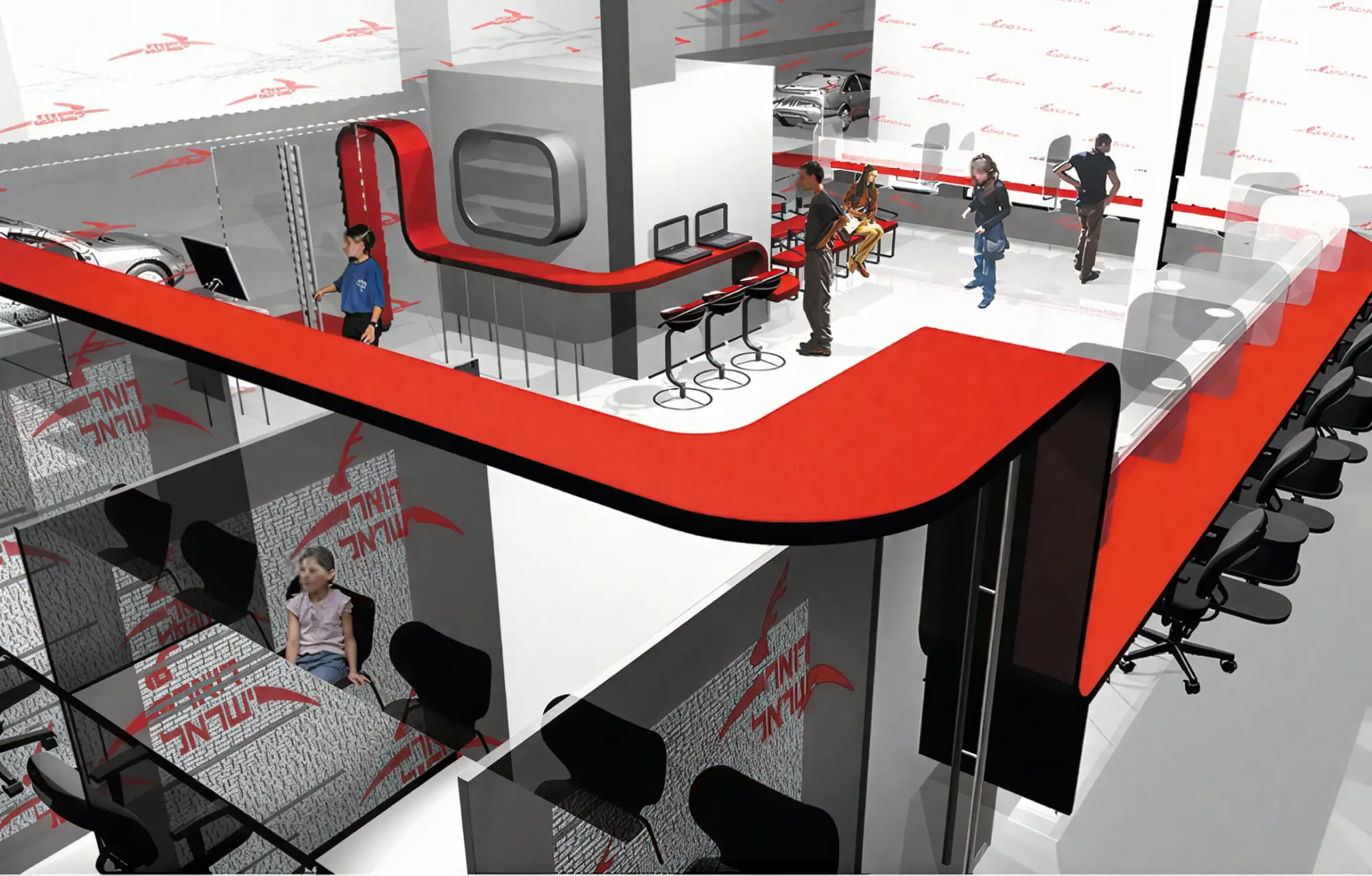 Israel Post Branches Design Competition - Bea Architects