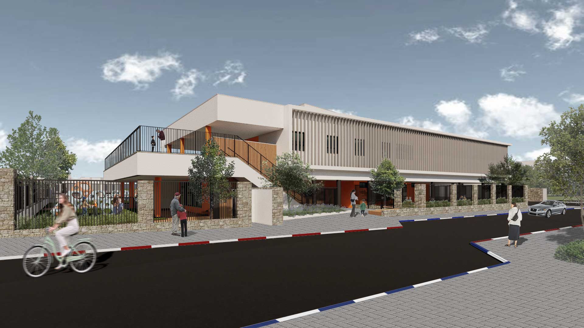 Public Buildings In Or Akiva (Plot 22) - Bea Architects